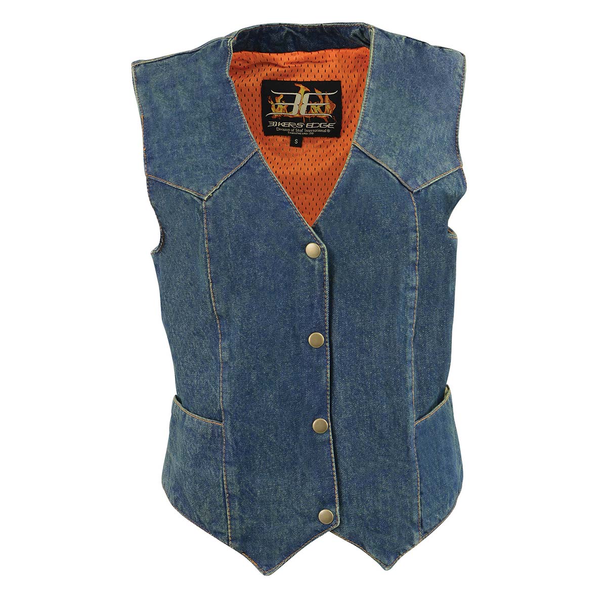 Women's Denim Motorcycle Vests – Milwaukee Motorcycle – Milwaukee ...