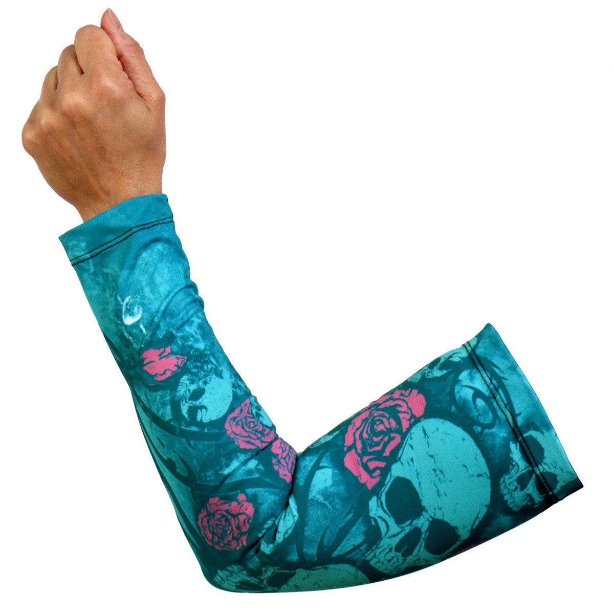 Hot Leathers ARM1011 Skull Bouquet Arm Sleeve – Milwaukee Motorcycle ...
