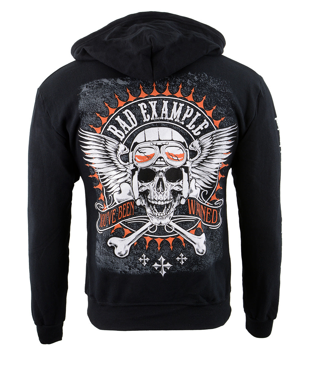 Biker Clothing Co. BCC118002 Men's Black 'Bad Example, You've Been ...