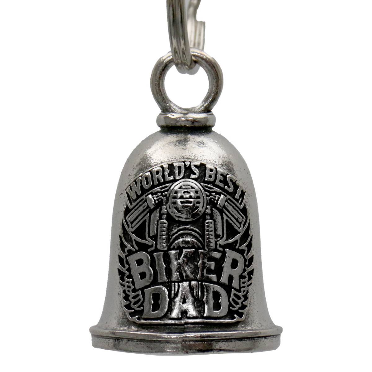 Milwaukee Leather MLB9074 Biker Dad Motorcycle Good Luck Bell w/ Key ...