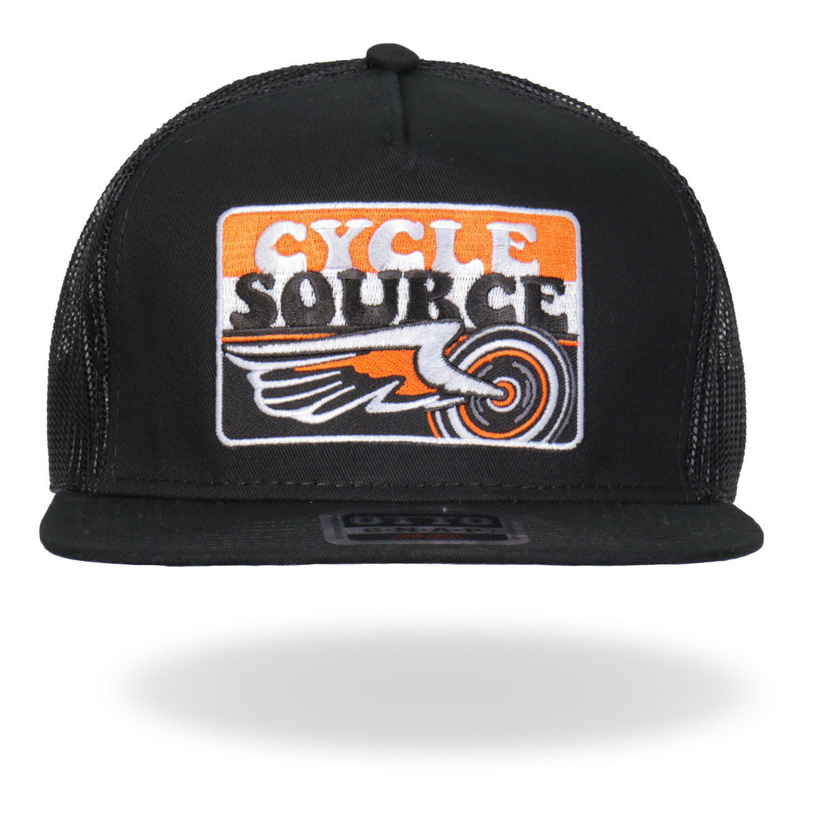 Hot Leathers CYA1004 Official Cycle Source Magazine Stripes Logo ...