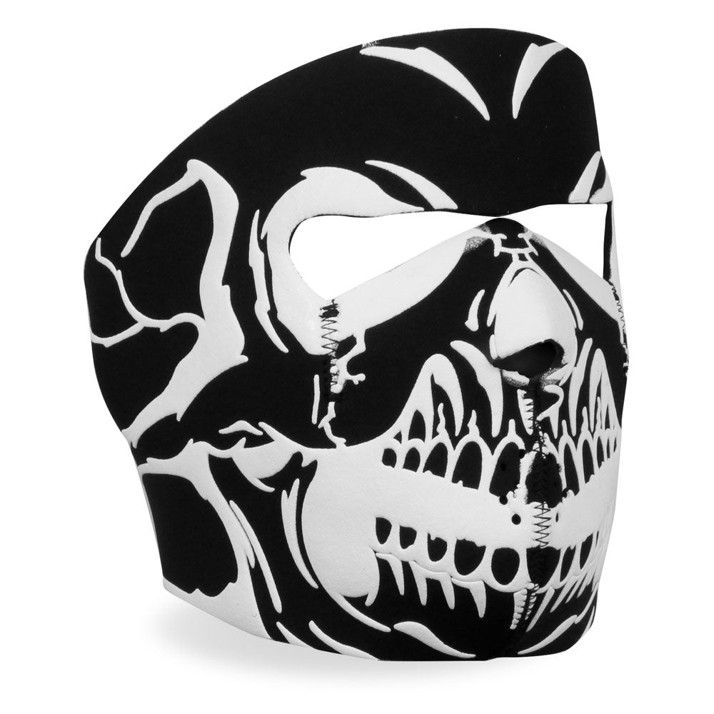 Hot Leathers FMA1028 Face Mask Puff Ink Skull – Milwaukee Motorcycle ...
