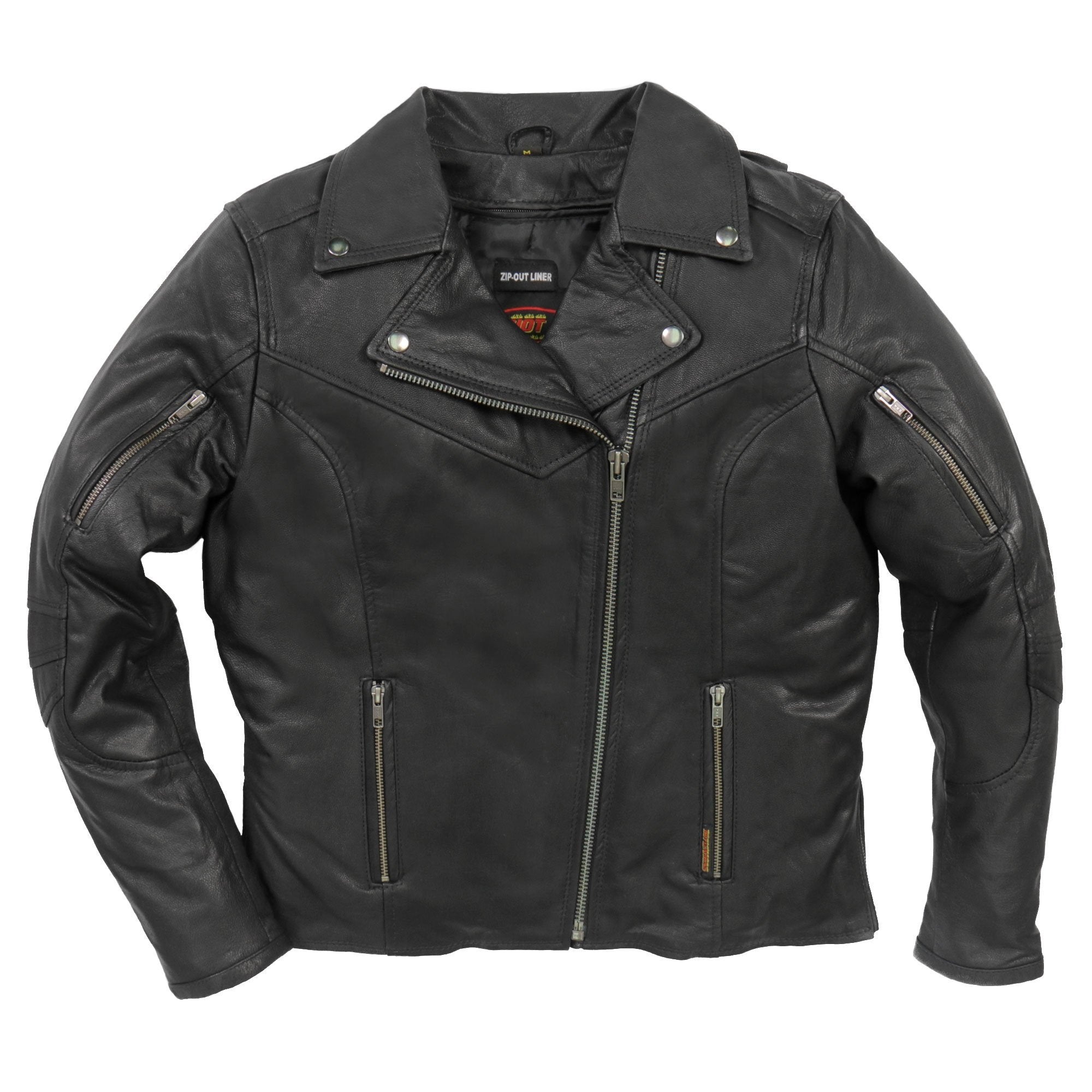 Hot Leathers JKL1029 Ladies Leather Carry Conceal Jacket with Vents ...
