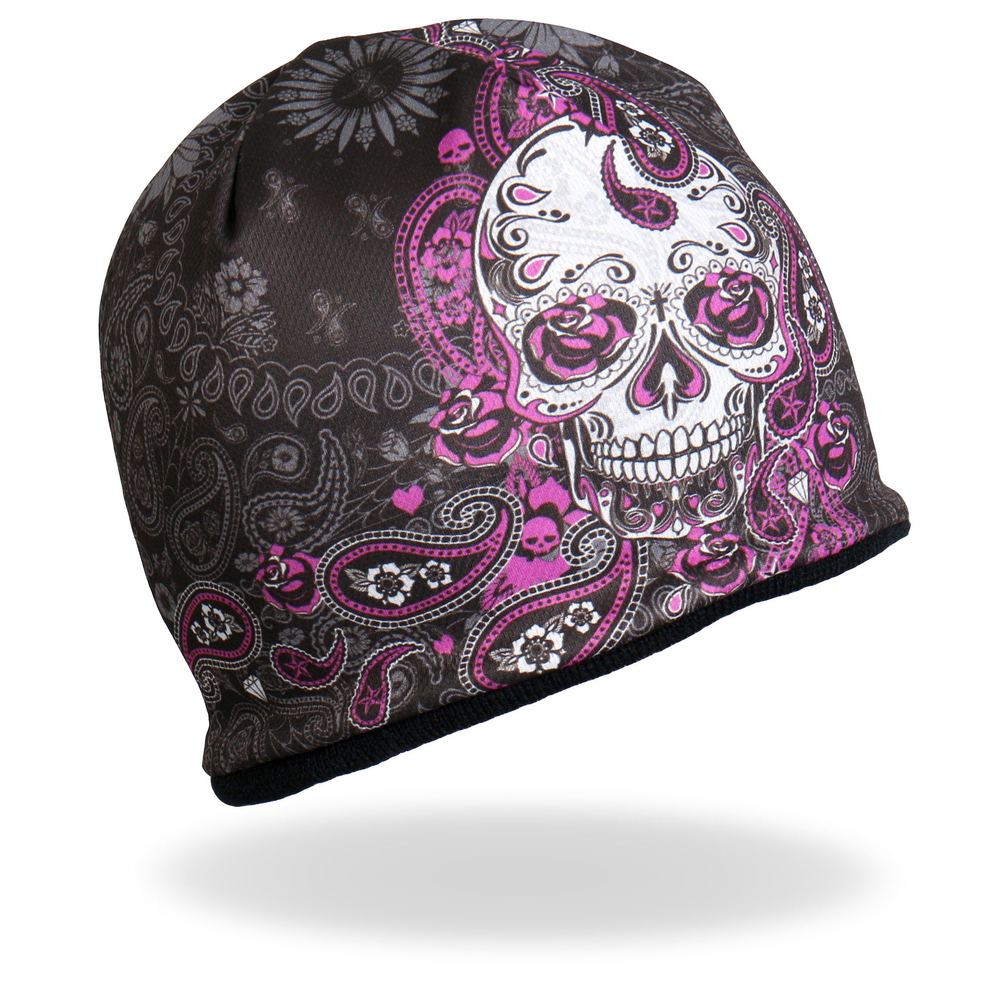 Hot Leathers KHC1030 Sublimated Sugar Paisley 2 Beanie – Milwaukee ...