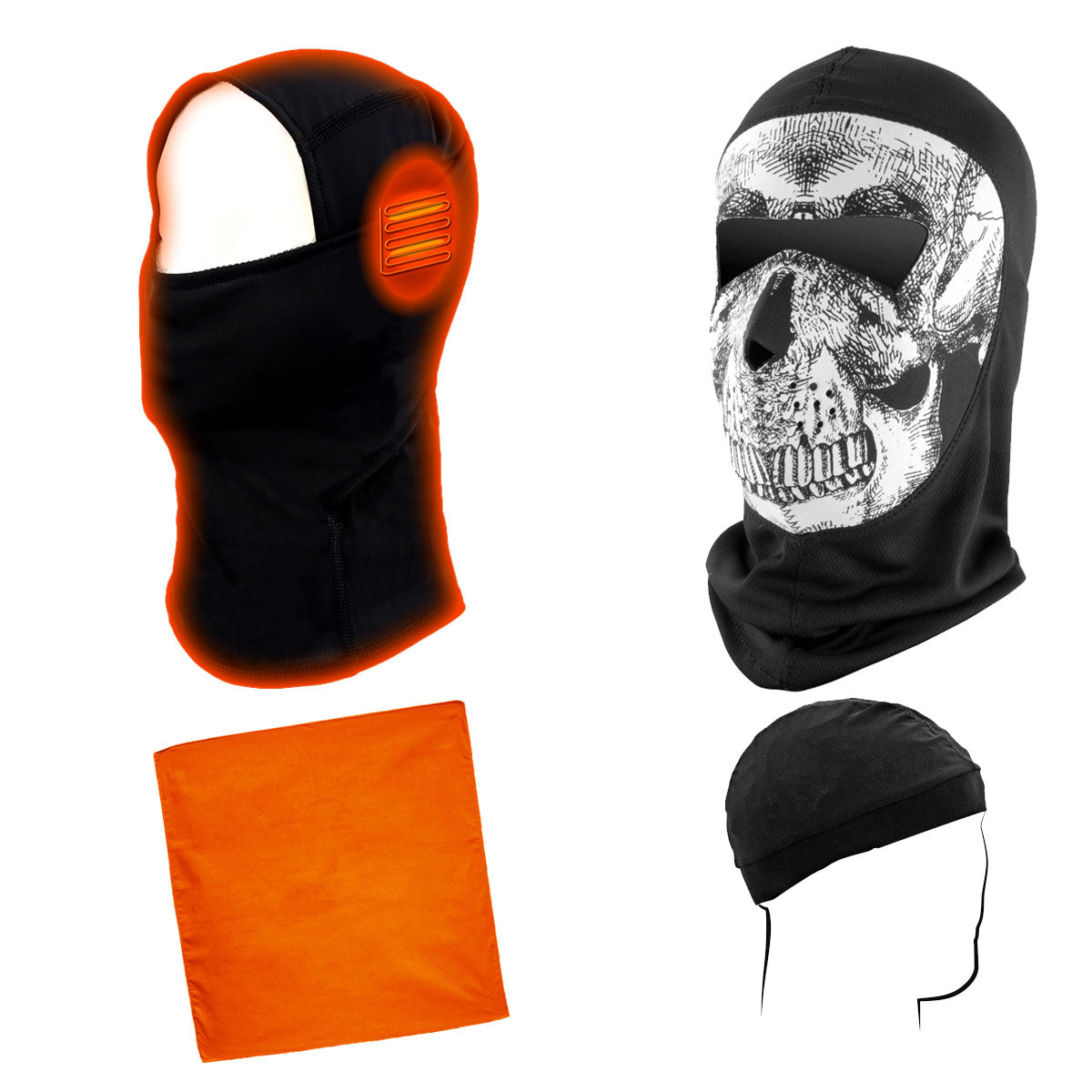 Gift Box 2 MP7922FMSET Black 'Heated' Balaclava and ZanHead Gear ...