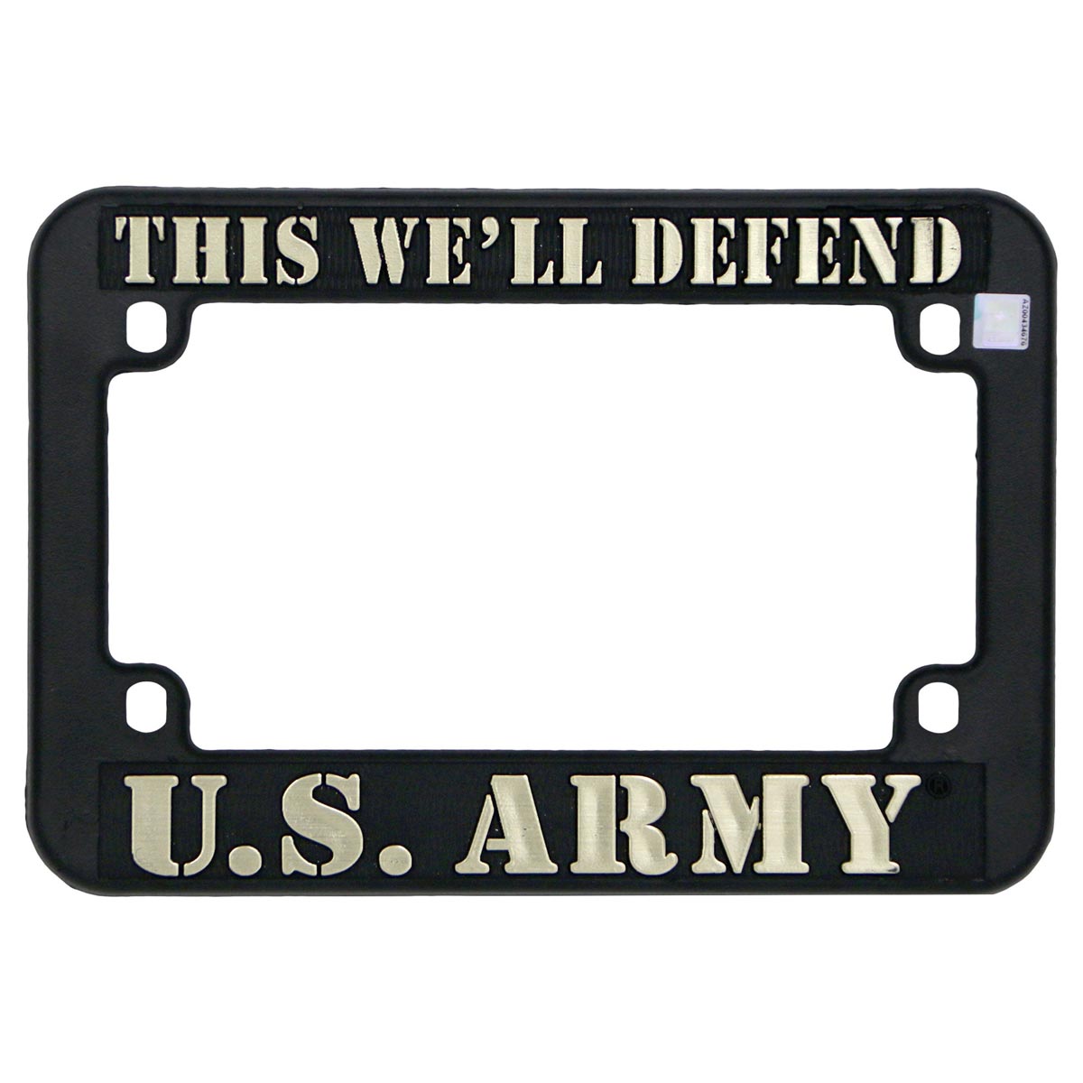 Hot Leathers MPA1706 This We'll Defend U.S. Army License Plate Frame ...