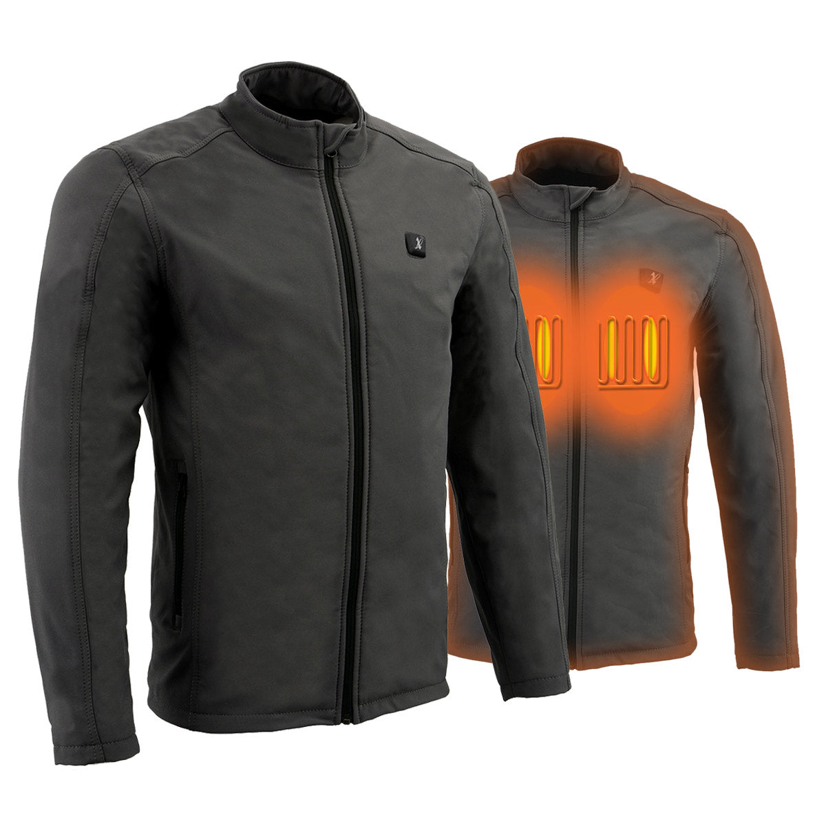 Nexgen Heat Men's Nxm1762set-'Cross Fire' 'Heated' Collarless ...