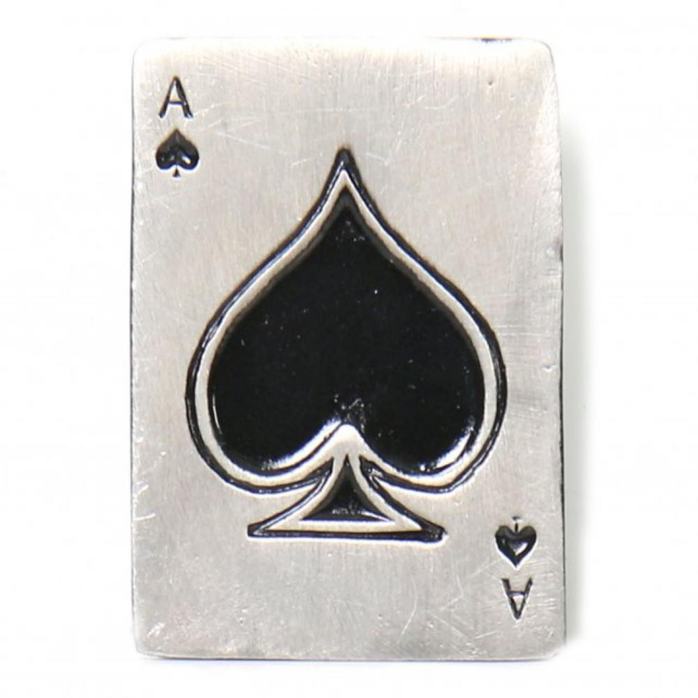 Milwaukee Leather MLP9207 Ace of Spades Pin For Jackets, Vest, Hats ...