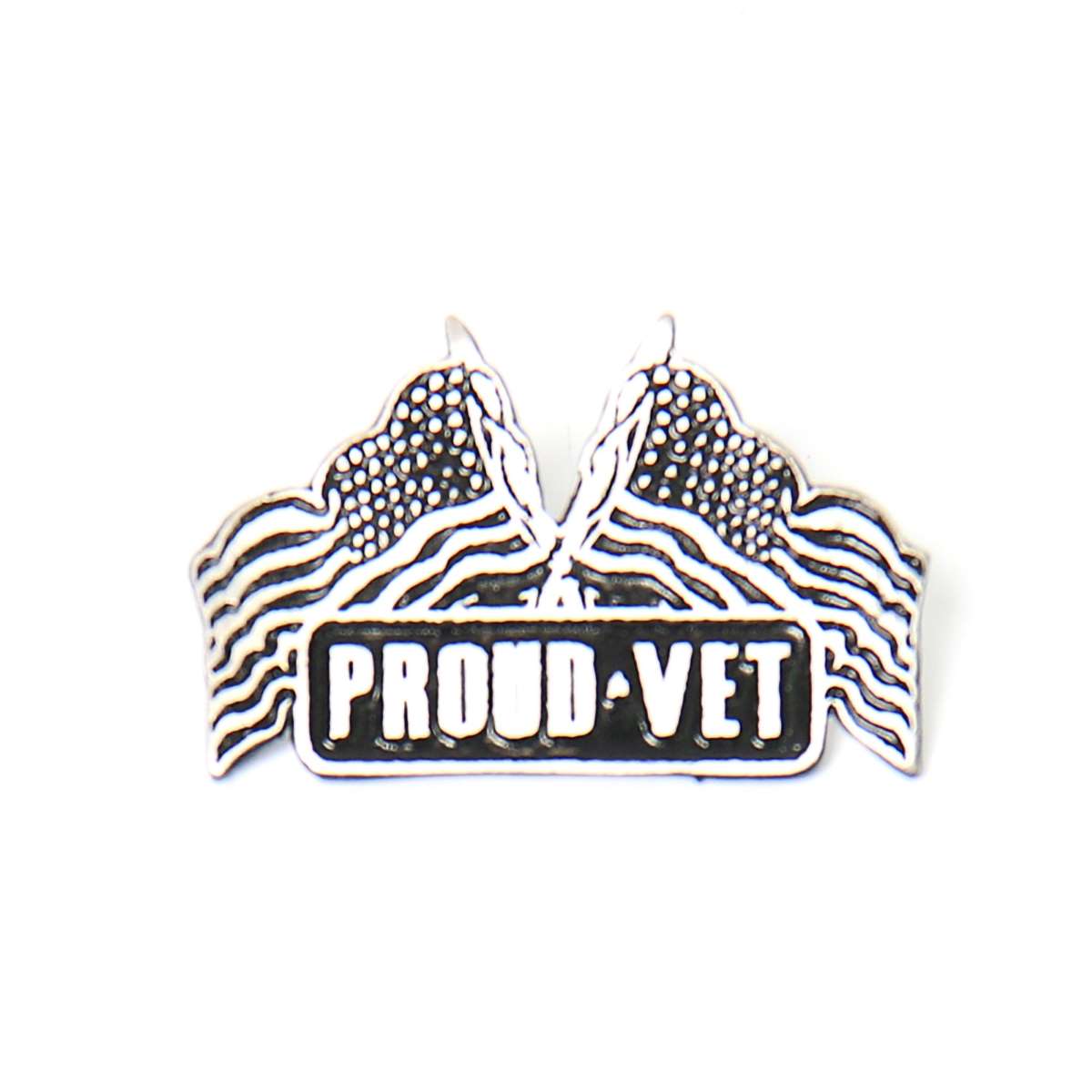 Milwaukee Leather MLP9245 Proud Vet Pin For Jackets, Vest, Hats and Cl ...
