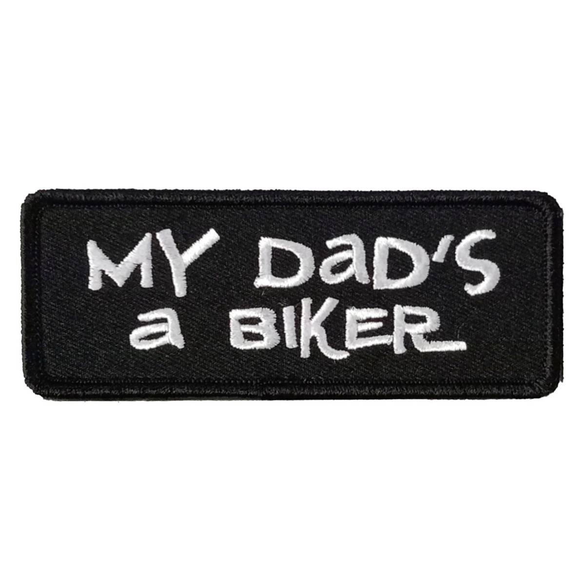 Hot Leathers Dads A Biker 4" X 1" Embroidered Patch PPL9120 – Milwaukee ...