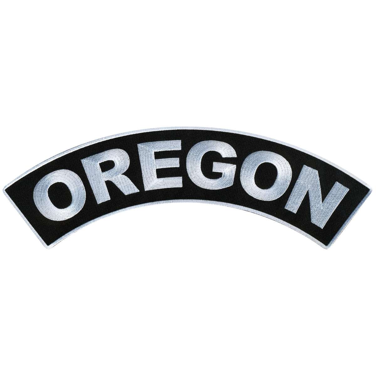 Hot Leathers Oregon 12” X 3” Top Rocker Patch PPM4073 – Milwaukee ...