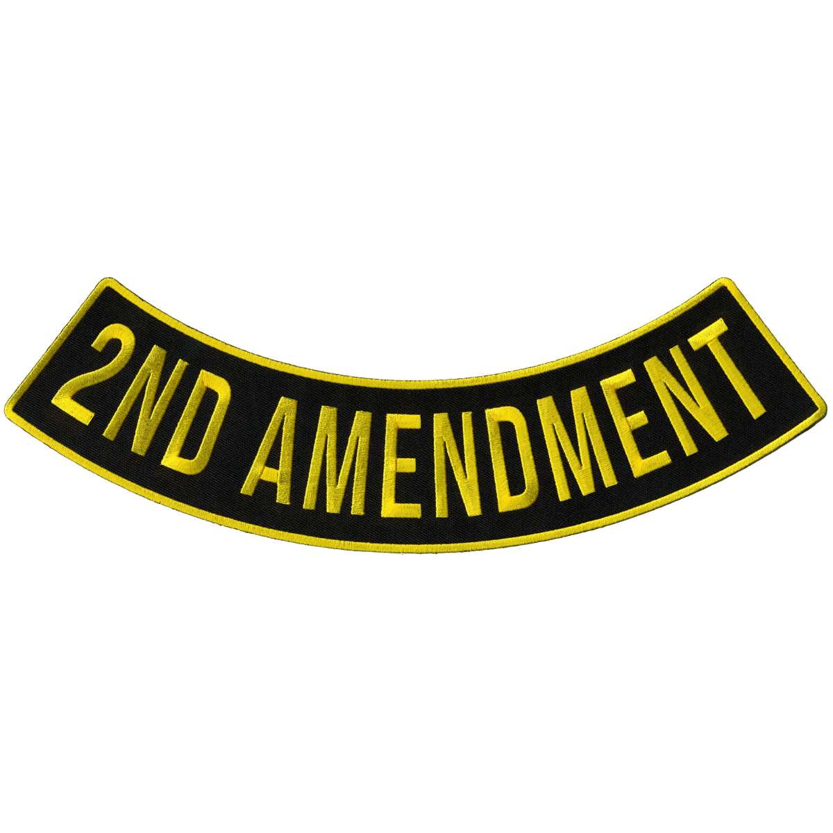Hot Leathers 2nd Amendment 12” X 3” Bottom Rocker Patch PPM5101 ...