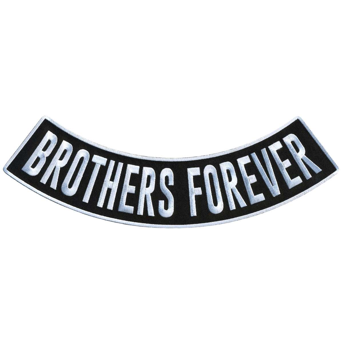 Hot Leathers Brothers Forever 12” X 3” Bottom Rocker Patch PPM5117 ...
