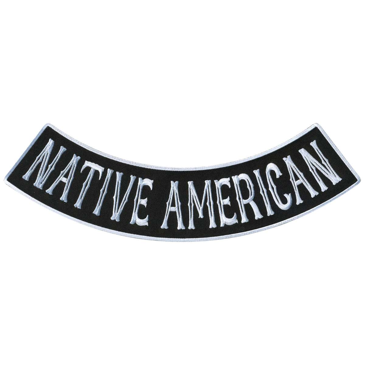 Hot Leathers Native American 12” X 3” Bottom Rocker Patch PPM5145 ...