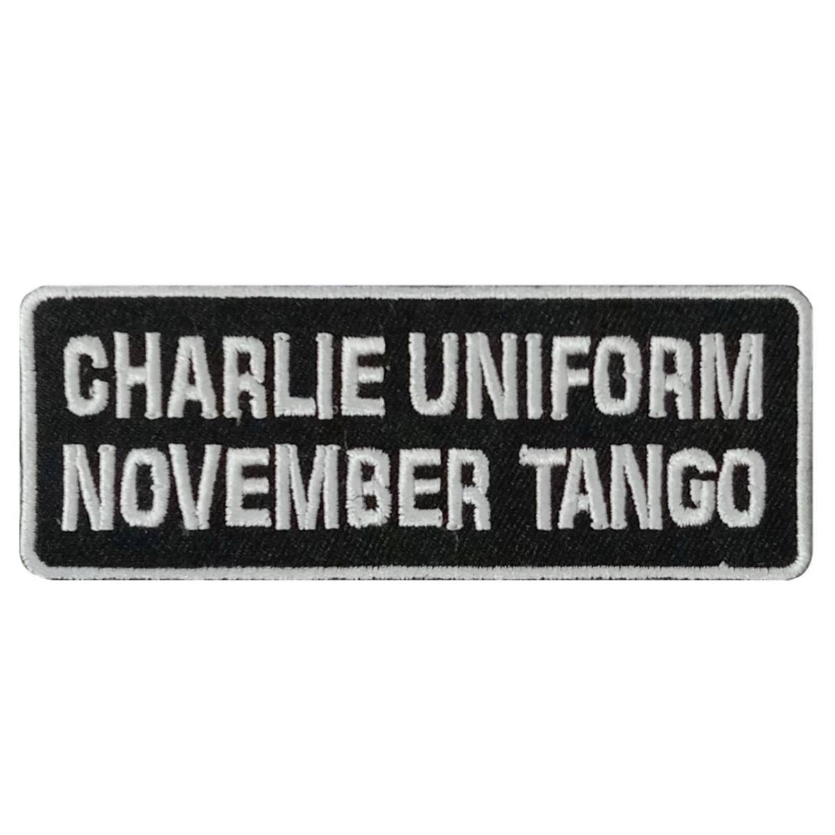 Hot Leathers Charlie Uniform 4 X 1.5 Embroidered Patch PPW1267 ...