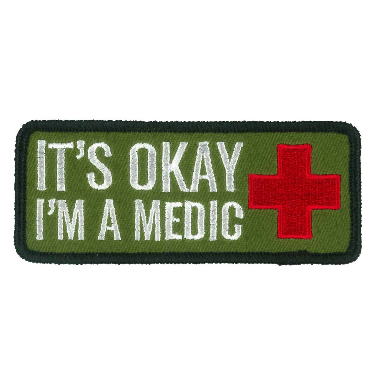 Hot Leathers Okay Medic 4 X 1.5 Embroidered Patch PPW1289 – Milwaukee ...
