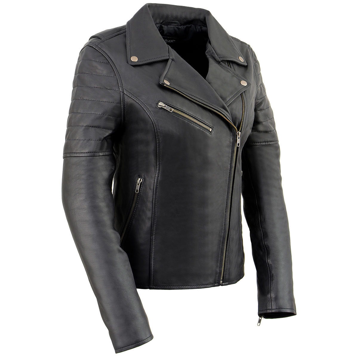 Milwaukee Leather SFL2870 Women's ‘Duchess’ Black Motorcycle Style ...