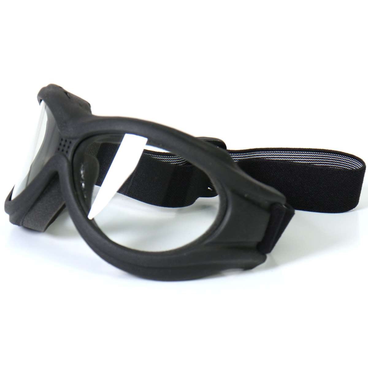 Hot Leathers Big Ben Riding Goggles with Clear Lenses SGG1002 ...