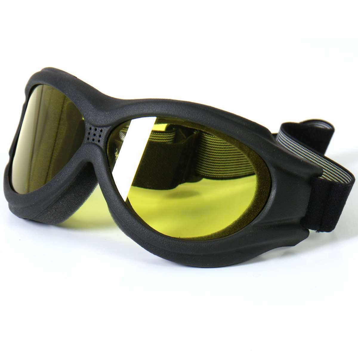 Hot Leathers Big Ben Goggles with Yellow Lenses SGG1003 – Milwaukee ...