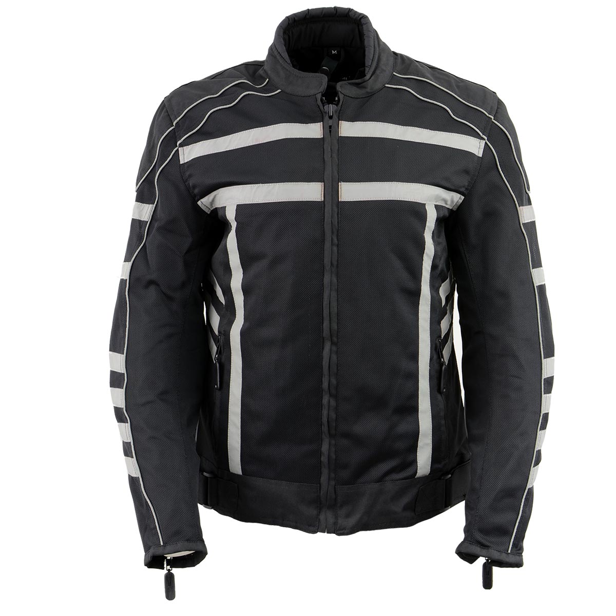 NexGen SH2376 Women's Black and Grey Nylon with Mesh Armored Racer ...