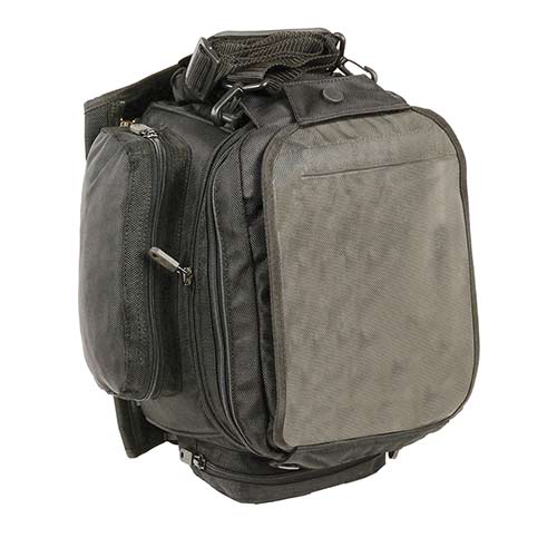 Milwaukee Leather SH697 Black Large Textile 1680D Magnetic Motorcycle ...