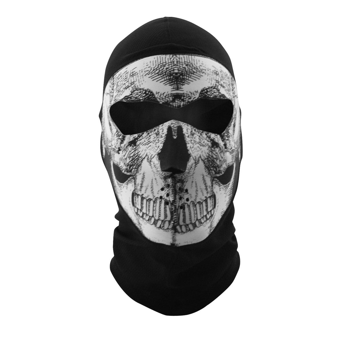 ZanHeadgear WBC002NFME Extreme Coolmax Balaclava Full Mask Black and ...