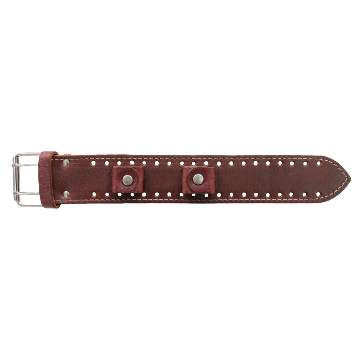 Hot Leathers 1.5 " Brown with Contrast Stitch Watch Band WTB1022 ...