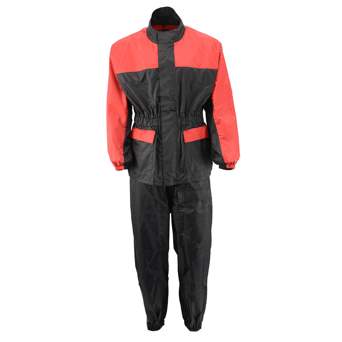 NexGen XS5031 Women's Red and Black Water Proof Rain Suit with Cinch ...