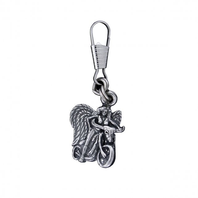 Hot Leathers ZPA1017 Angel On Bike Zipper Pull – Milwaukee Motorcycle ...